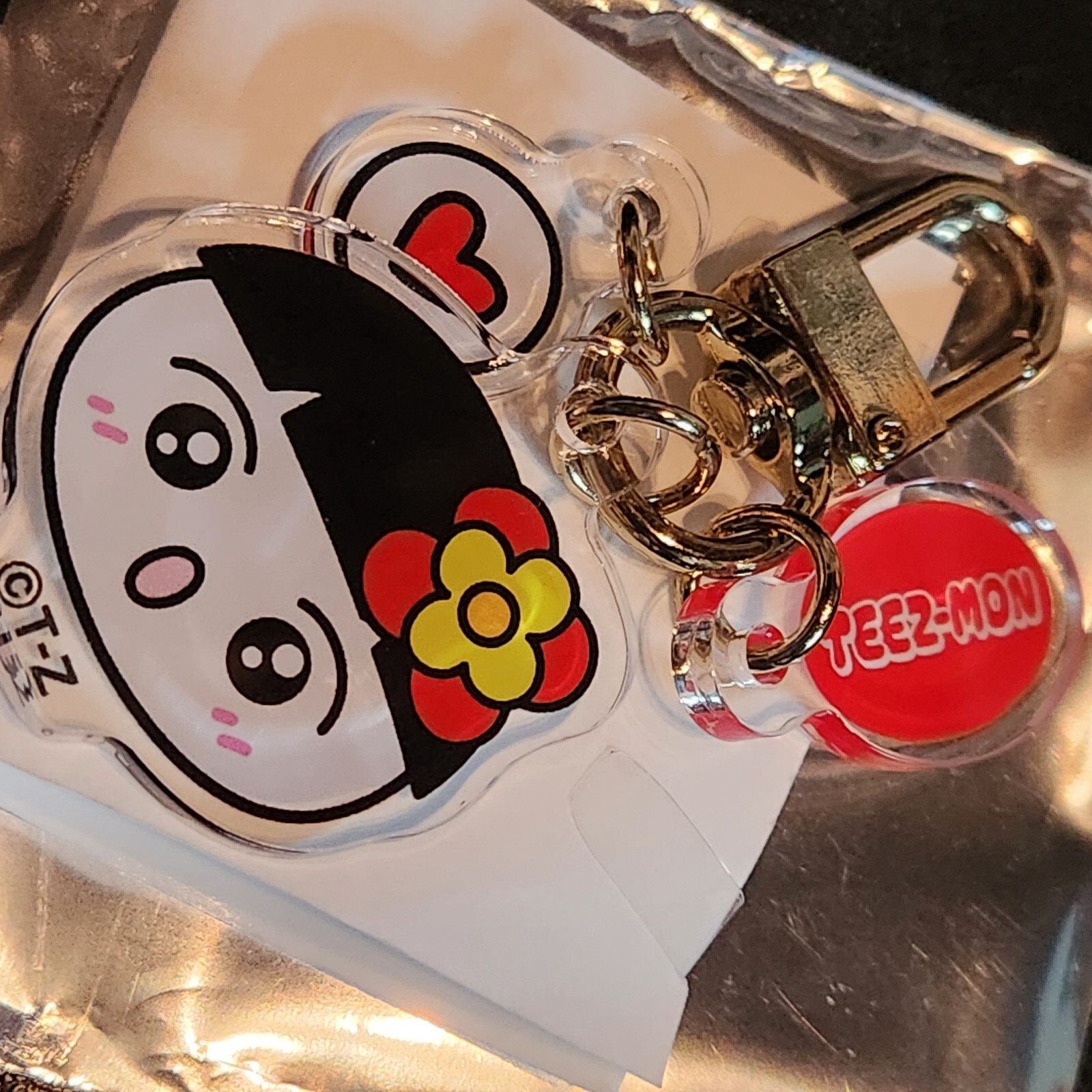 ATEEZ OFFICIAL ACRYLIC KEY RING TEEZ MON POPUP TEEZ-MON in seoul A&K ...