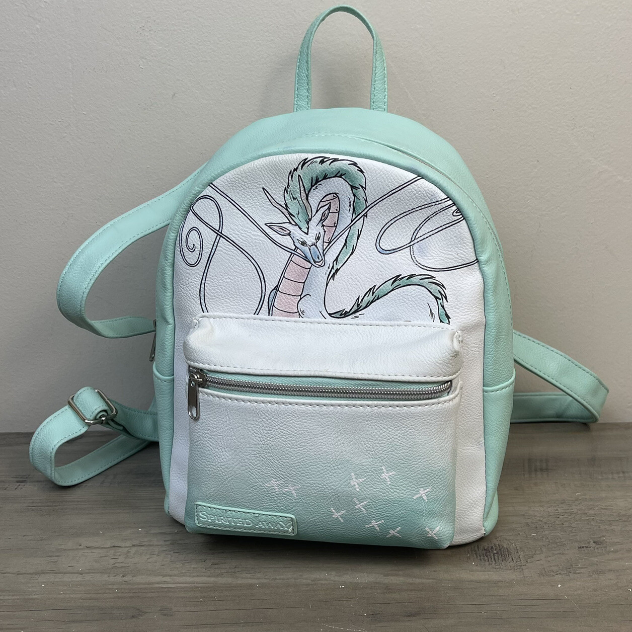 Loungefly Spirited Away Haku Pastel Mini Backpack Stu… - Gem