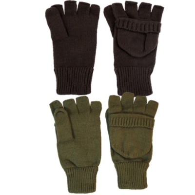 MENS SHOOTER MITTS GLOVES 100% ACRYLIC ARMY MITTENS SHOOTING HUNTING | eBay