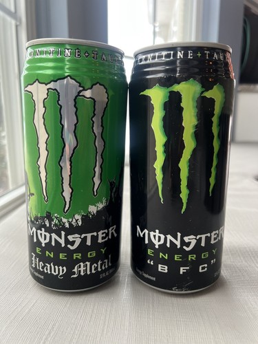 Monster Energy BFC &Heavy Metal Can (32 ozs) Rare(unopened) | eBay