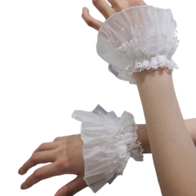 Sweater Sleeves Flared Sleeves False Wrist Cuffs Decorative Wrist False ...