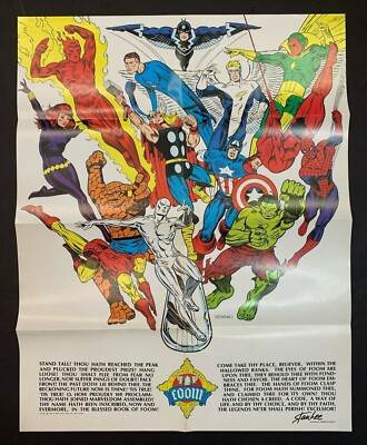 1973 FOOM poster by JIM STERANKO | eBay