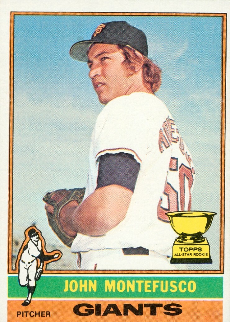 1976 Topps John Montefusco 30 Giants EXMT | eBay