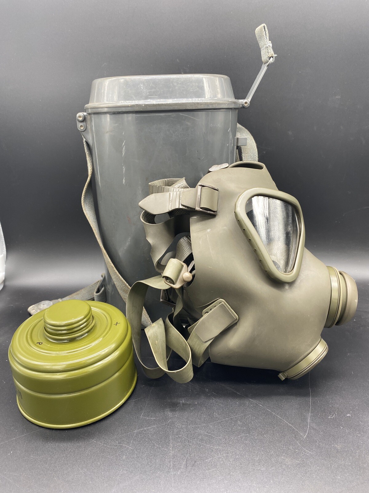 NBC Gas Mask German Drager Military & Police M65 Sealed Unused Filter w ...