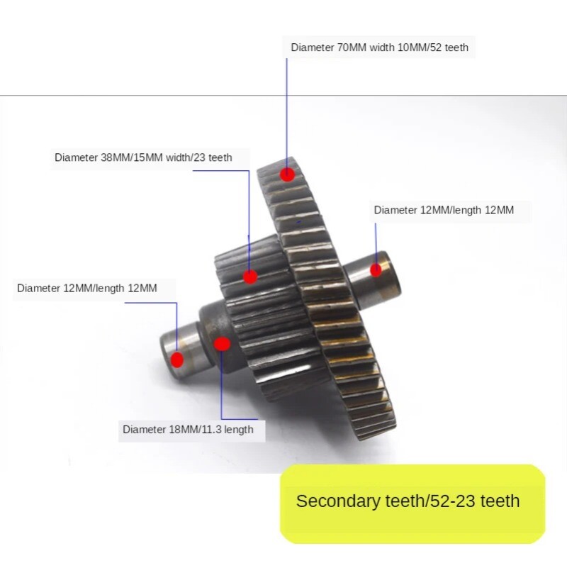 Electric Tricycle Differential Gear Assembly Gearbox Planetary Gear ...