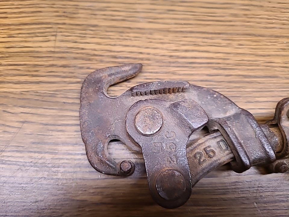 Antique DURBIN DURCO 25-C Barbed Wire Fence Stretcher w/ Double Pulley ...