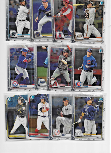 (156) 2020 Bowman Chrome/Donruss Optic/Prizm Base/R/C/Inserts/Sepia ...
