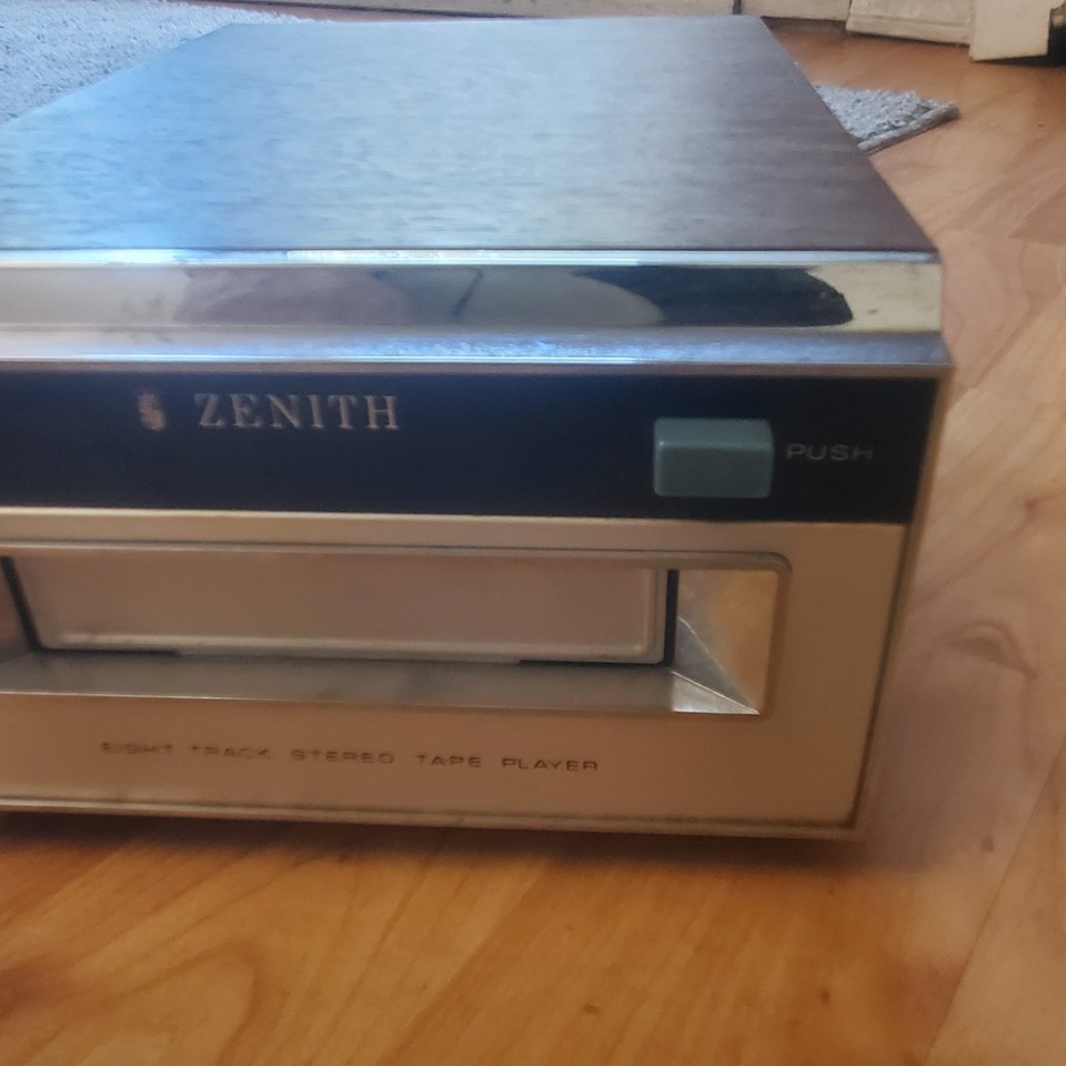 Vintage Zenith D635W Stereo 8 Track Tape Player Tested WORKS | eBay
