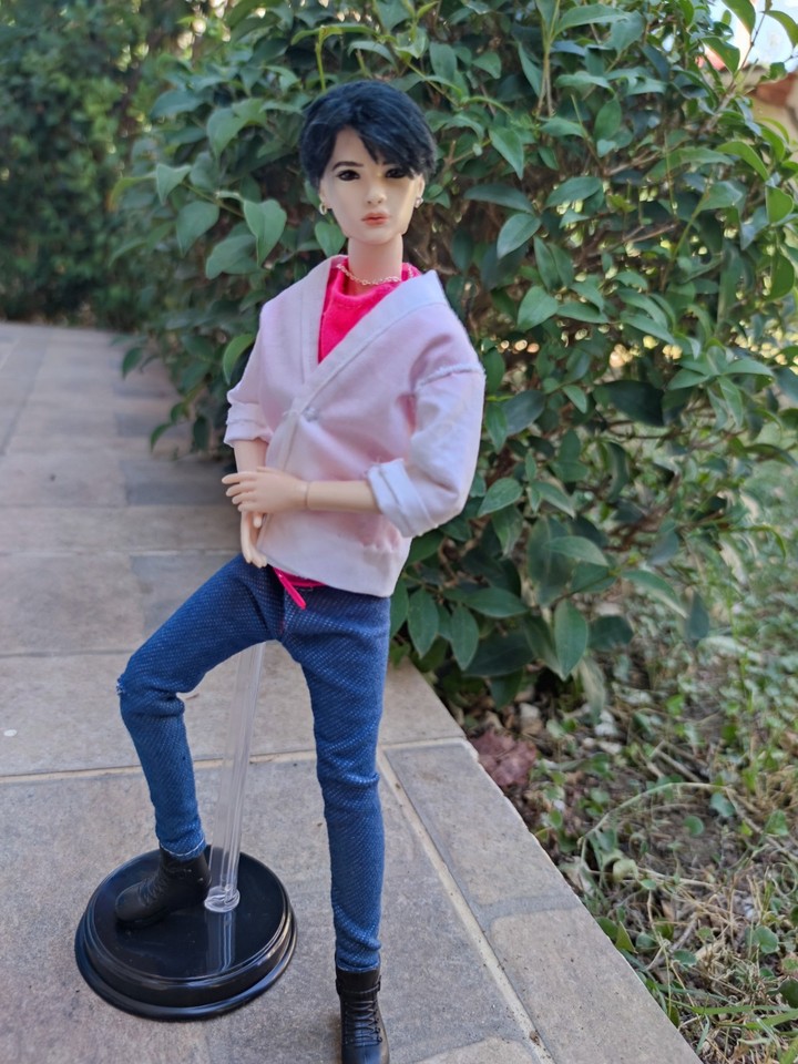 K-Pop Huntrix Demon Hunters -Saja Boys Jinu Bjd Ken Barbie Doll OOAK | eBay