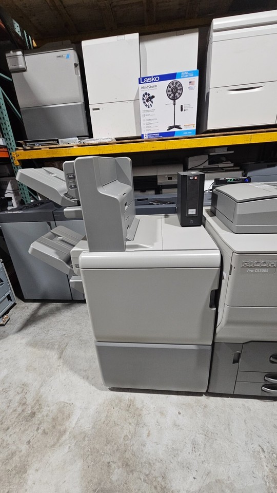 RICOH PRO C5300, FIERY, LCT, BOOKLET MAKER FINISHER, LOW METER | eBay