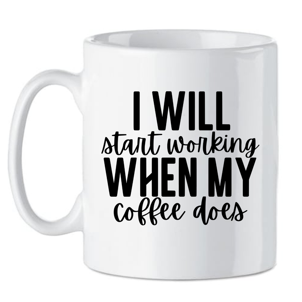Hilarious Funny Office Quotes Custom Mug Cup Funky Novelty Perfect Gift ...