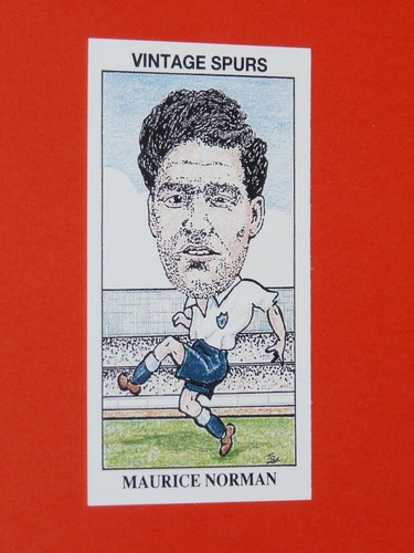WEST MIDLANDS CARD FOOTBALL TOTTENTHAM 1993 VINTAGE SPURS #19 MAURICE ...