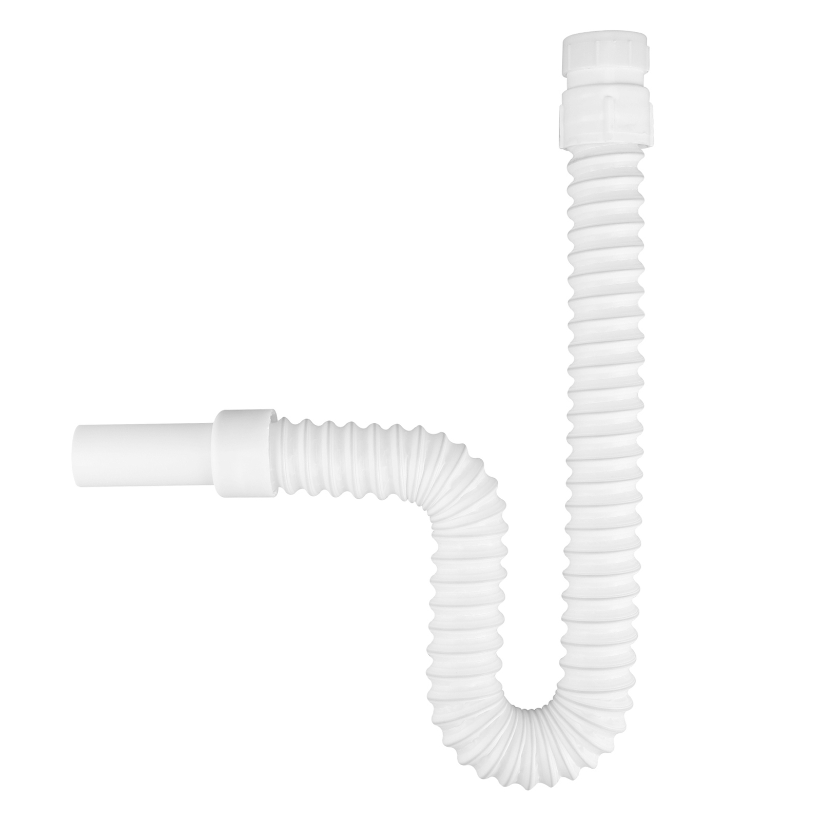 Flexible Waste Pipe Sink Basin Water Drain Hose Tub PP+PVC Bathroom ...
