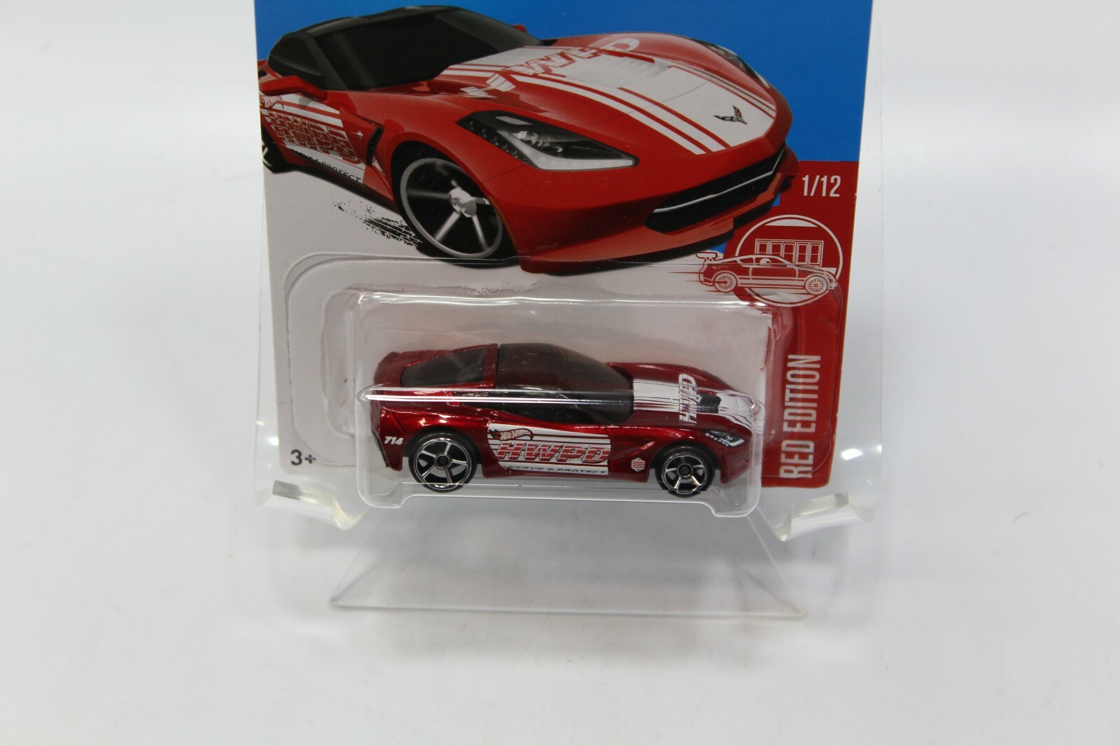 2015 Hot Wheels Red Edition [1/12] '14 Corvette Stingray Red NEW | eBay