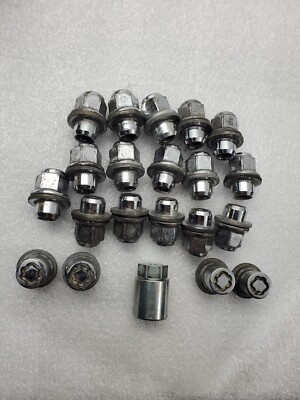 Original Lexus Lug Nuts + Locks OEM Set 20 GS GS350 RX LS ES IS RC ...