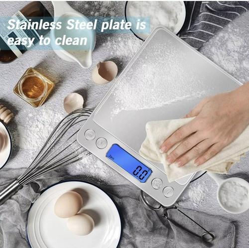 Digital Scale 3000g x 0.1g Kitchen Food Diet Electronic Weight Balance ...