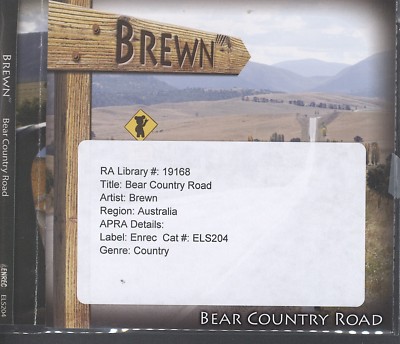 Bear Country Road - Brewn promo cd 736211535610 | eBay Australia