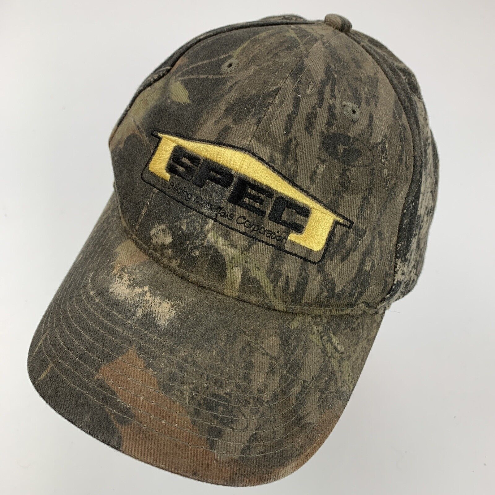 SPEC Building Materials Camouflage Ball Cap Hat Adjus… - Gem