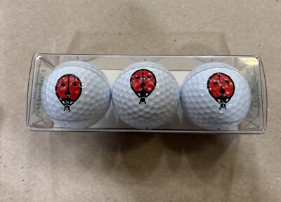 Spalding Ladybug Golf Balls Enjoy Life Inc Special Occasion Set Of 3 ...