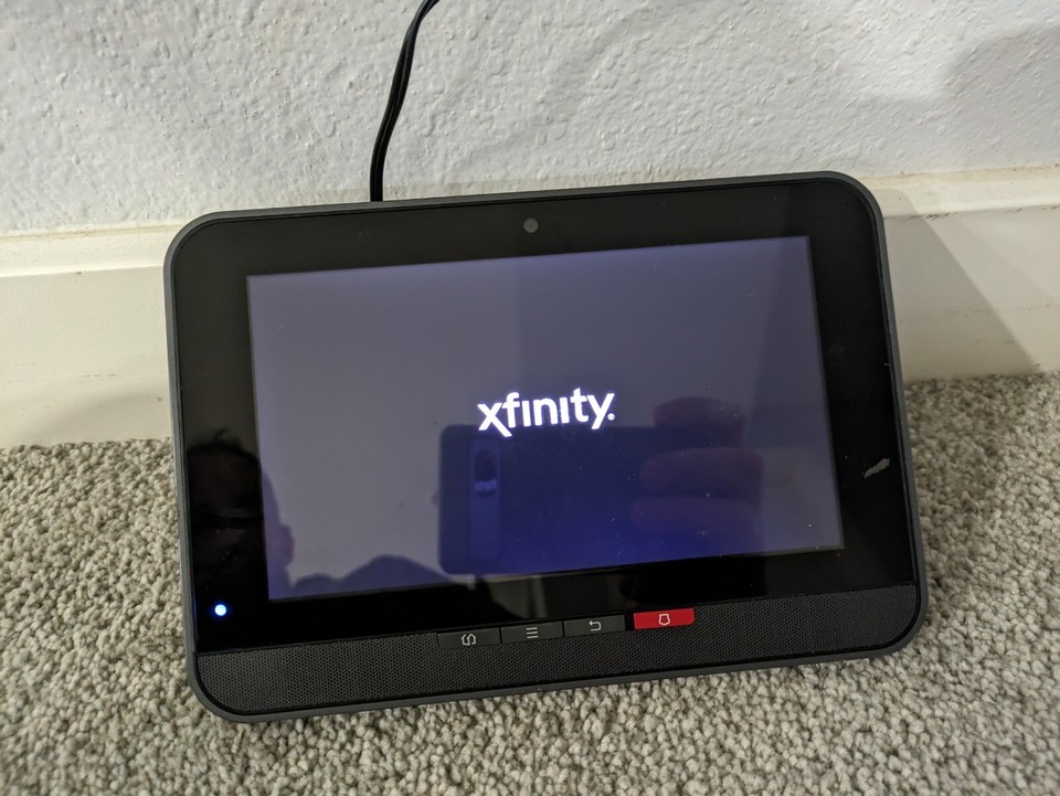 Xfinity Home Touchscreen Controller Model TCA203COM & Adapter | eBay