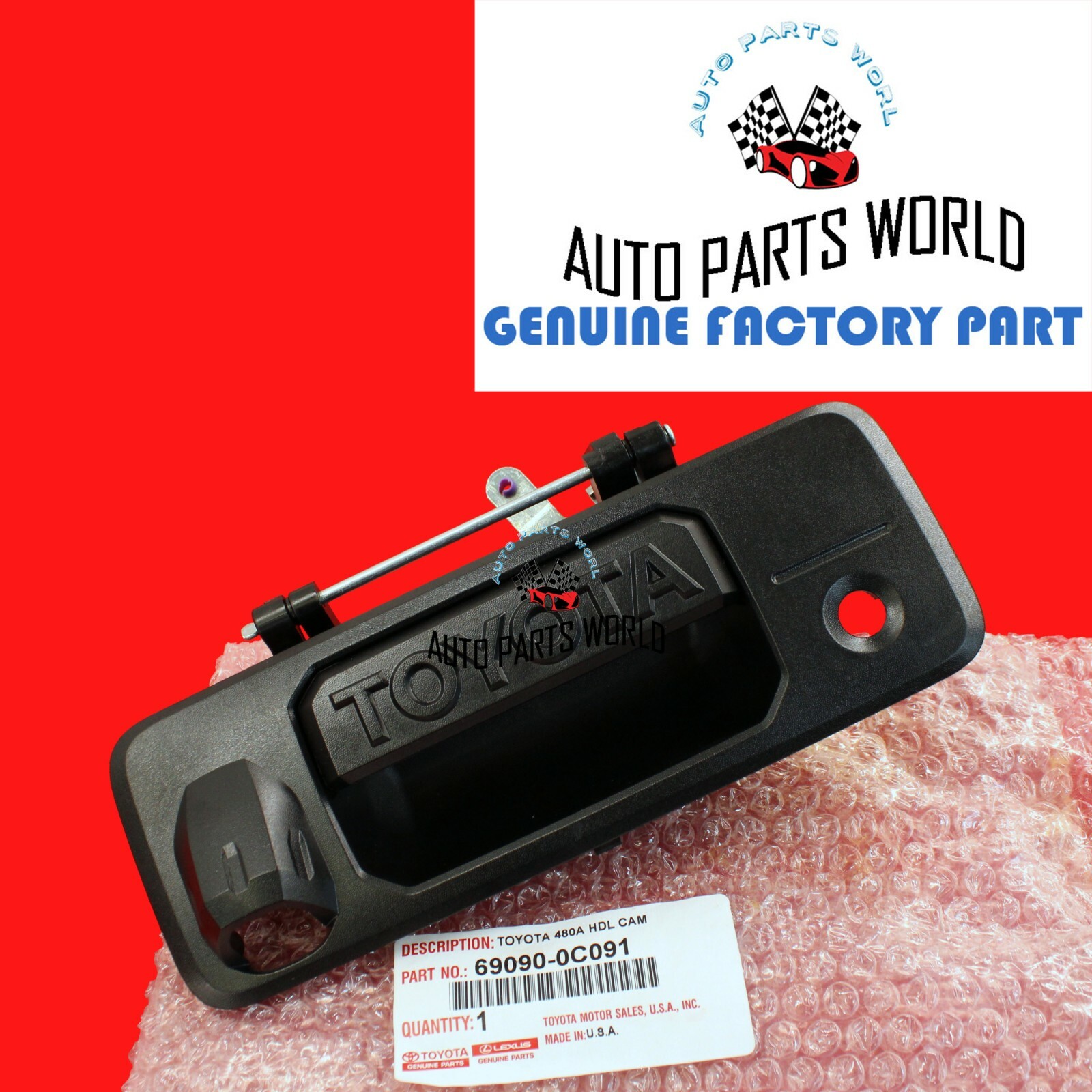 GENUINE TOYOTA 14-21 TUNDRA | 16-23 TACOMA BACK TAILGATE DOOR HANDLE ...