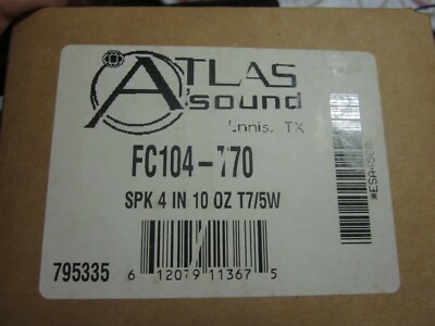 Speakers & Microphones - Atlas Sound
