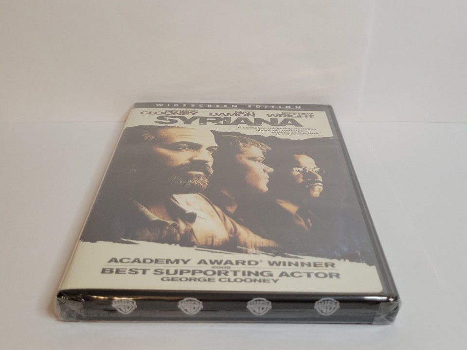 Syriana (DVD, 2005) George Clooney, Matt Damon - New, Sealed - Free ...