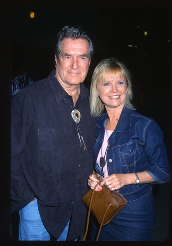 2001 HUGH O'BRIEN & VIRGINIA BARBER Original 35mm Slide Transparency ...