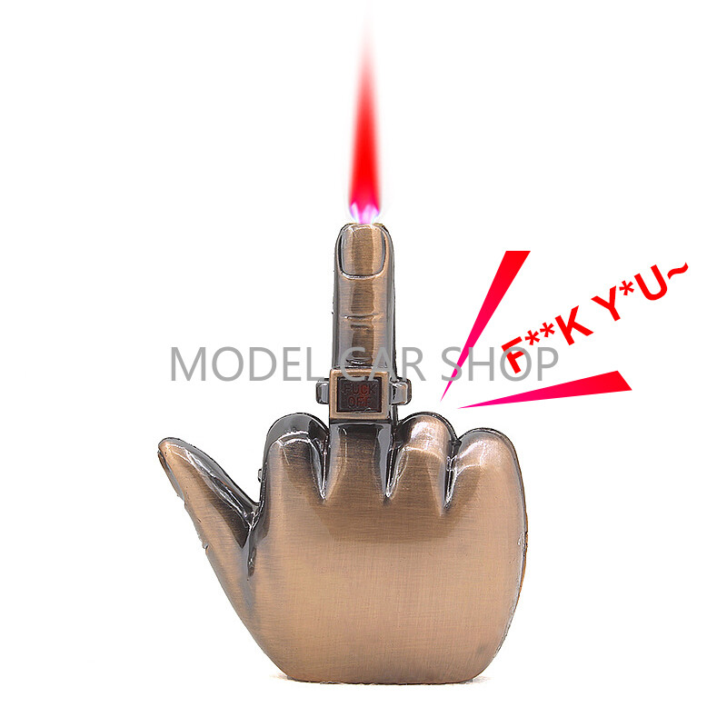 Funny Creative Windproof Lighter Refillable Torch Gas Butane Lighter ...