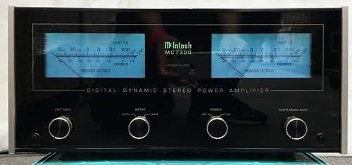(Free Shipping) McIntosh MC7300 Black Stereo Power Amplifier, Used | eBay