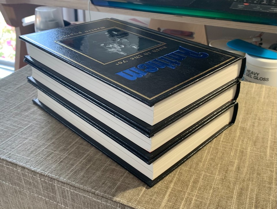 RUSH books - Geddy Lee - Martin Popoff - Alex Lifeson (Julien's ...