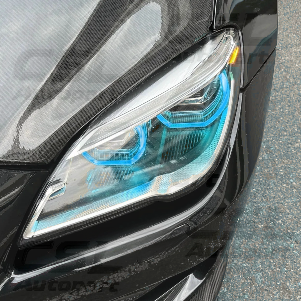 Yellow Angel Eye DRL LED Boards For BMW F06 F12 F13 LCI M6 640i 650i ...