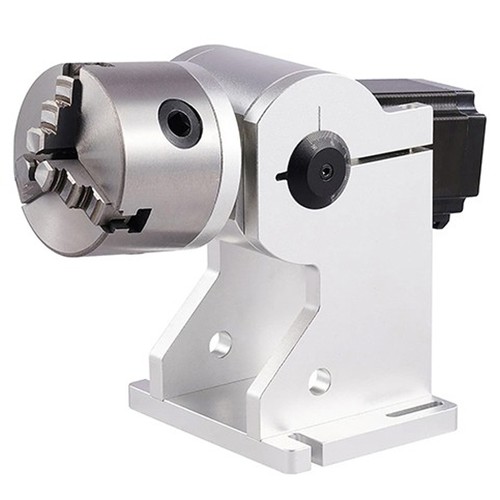 80D Rotary Axis 3 Jaw Rotary Accessory For Fiber Laser Engraver Marker ...