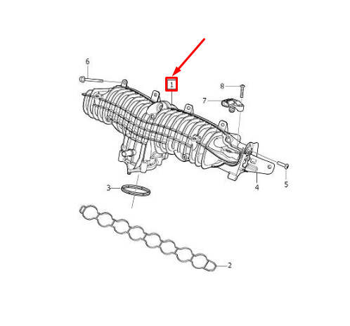 VOLVO XC90 II MK2 Engine Intake Manifold 32257808 GENUINE for sale ...