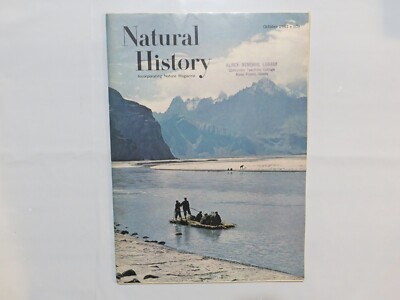 Natural History Magazine 1961 October 2U | eBay