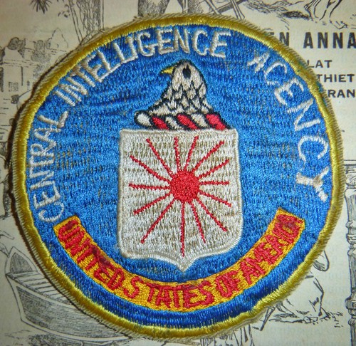 CENTRAL INTELLIGENCE AGENCY - Rare Error Patch - CIA - Vietnam War Era ...