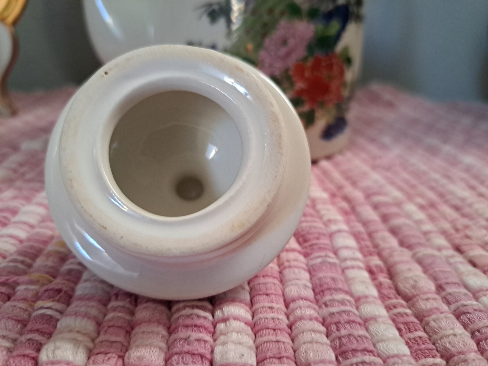 Vintage Satsuma Japan Tea Pot 🫖 🦚 Deco Flowery 8 1/2”T Bamboo Handle ...