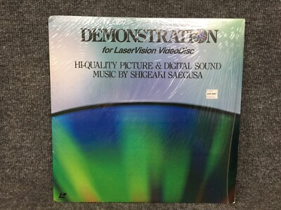 DEMONSTRATION 12” Laserdisc Picture & Digital Sound By Shigeaki Saegusa ...
