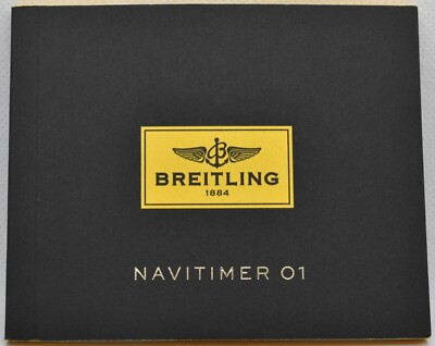 Breitling Navitimer 01 Chronograph Booklet Manual | eBay