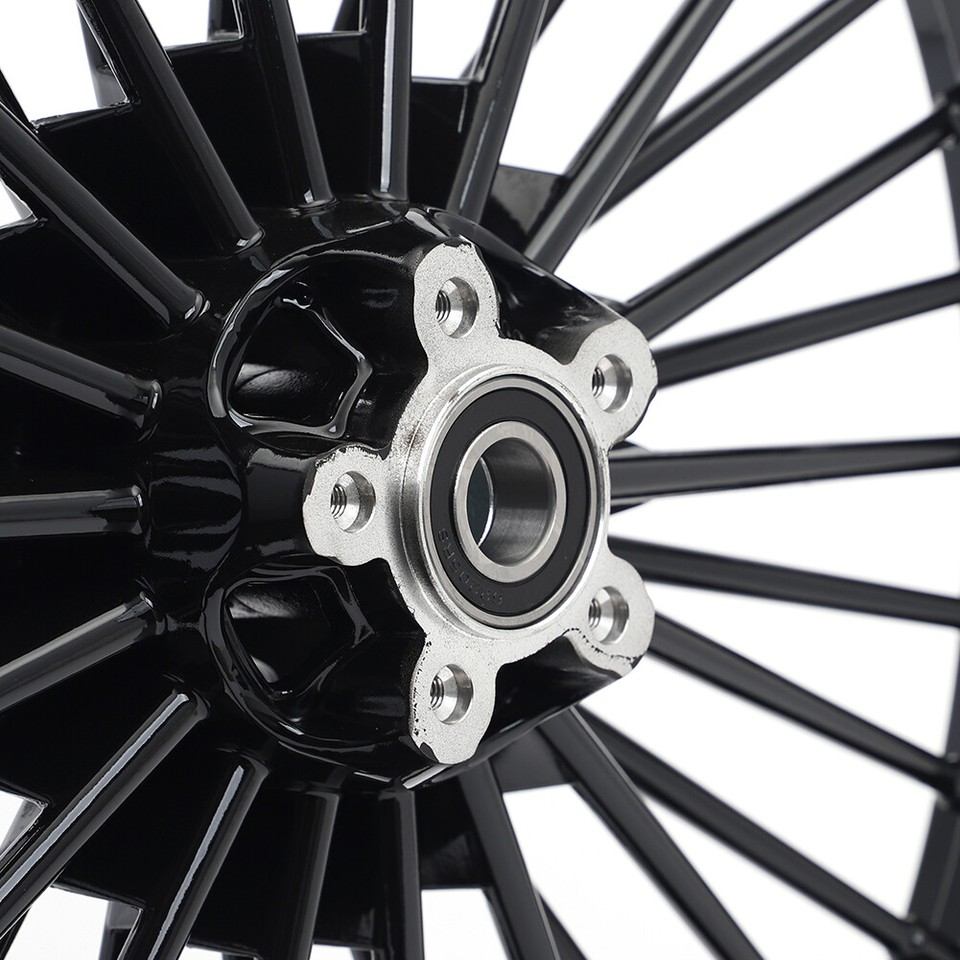 19X2.5 16X3 Fat Spoke Wheels Rims Set for Harley Sportster Iron XL883N ...