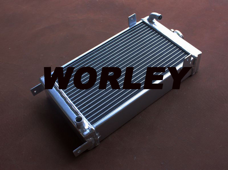 3ROW ALUMINUM RADIATOR For Go-Kart Karting Gearbox Shifter Karts Kart ...