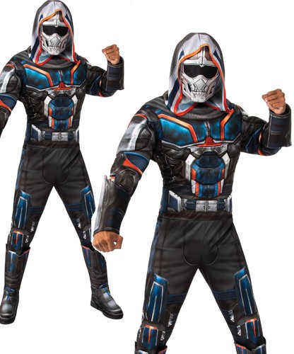 Marvel Black Widow Villain Adults Costume Deluxe Taskmaster Mens Fancy ...
