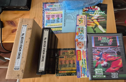 Tecmo World Soccer 96 Full Kit MVS NEO GEO. 100% Original And Working ...