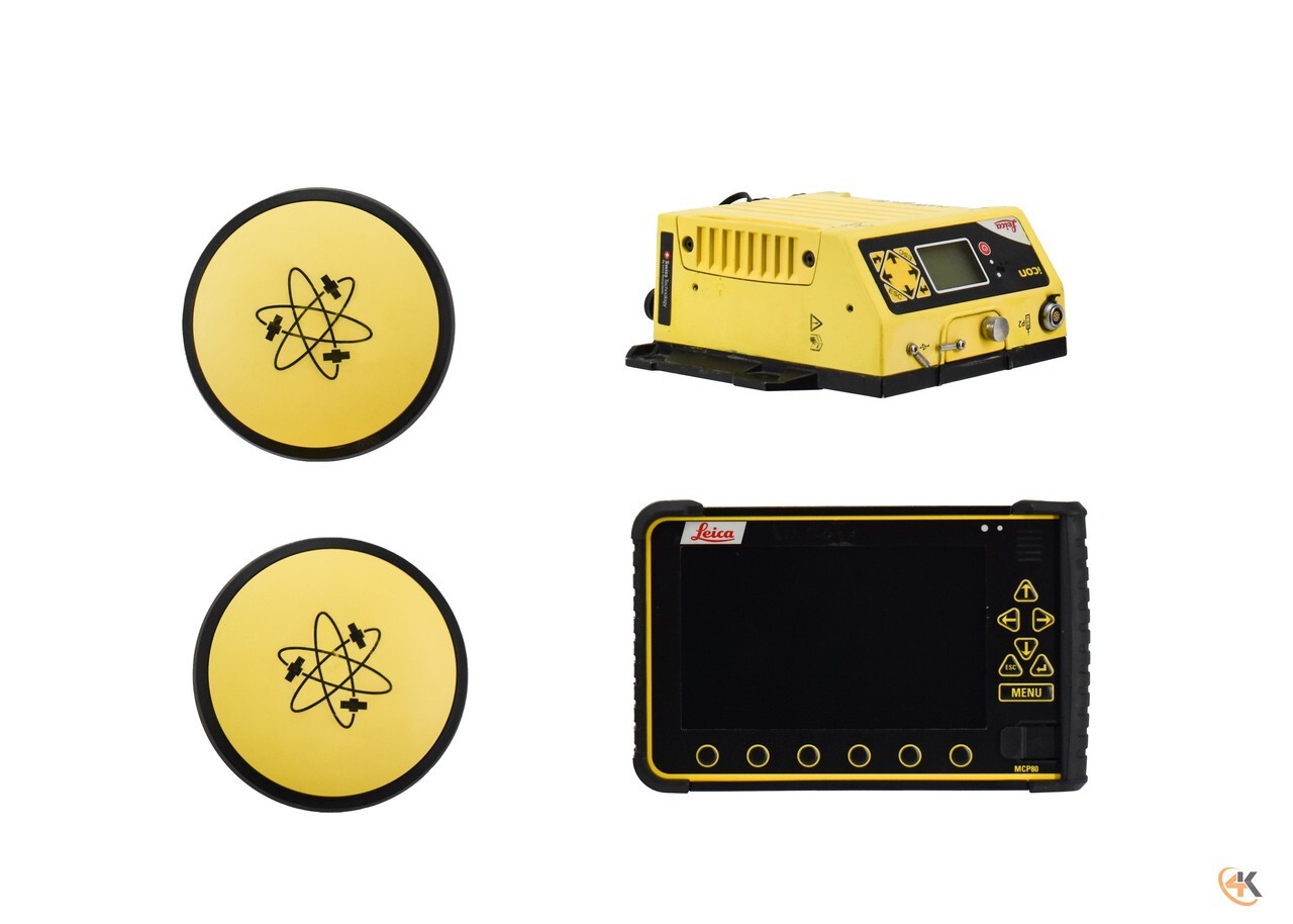 Leica GPS Machine Control w/ MCP80 MC1 & ICG82 900 MHz Control Box w ...