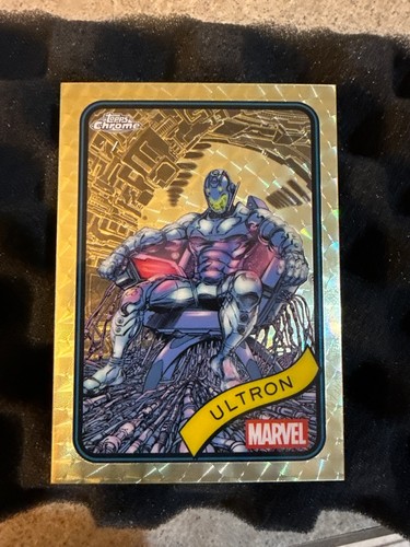 Marvels Topps Chrome Ultron Superfractor 1/1 | eBay