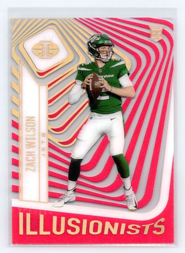 2021 Panini Illusions #ILL-11 Zach Wilson Illusionists Pink #/399 RC ...