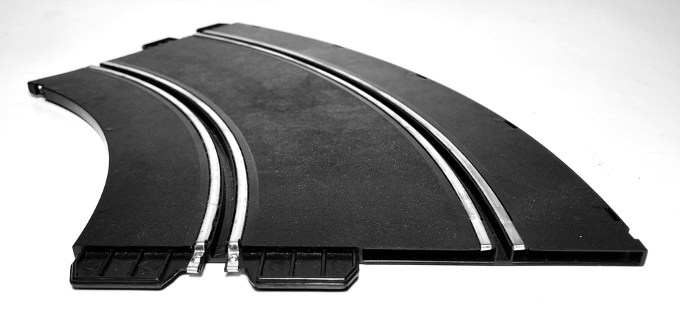 4 Sections Of Vintage Strombecker 1/32 Scale 2 Lane Curve Slot Car ...