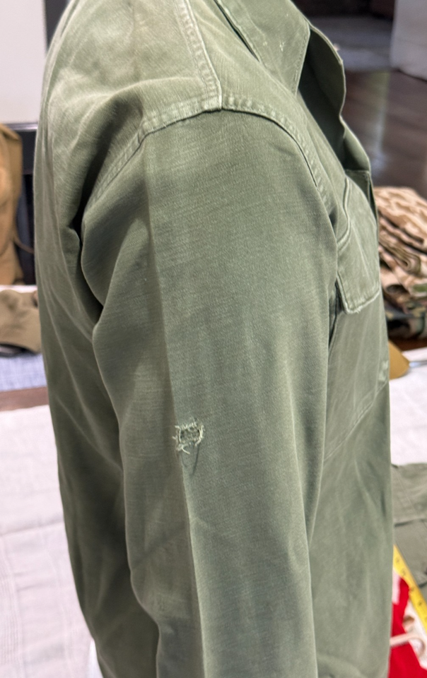 WW2 USMC HBT Combat Tunic ( Jacket & Trousers ) SAN FRANCISCO ESTATE ...