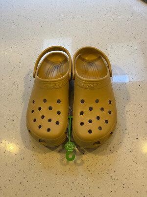 Crocs Classic Clog Unisex Wheat size 12M/13.5W | eBay