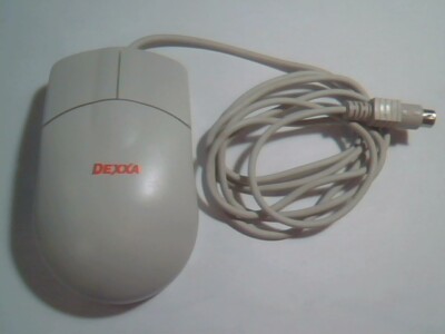 Vintage Dexxa Combo Mouse DM2BCP W 811436-0000 2-button PS/2 - Working ...